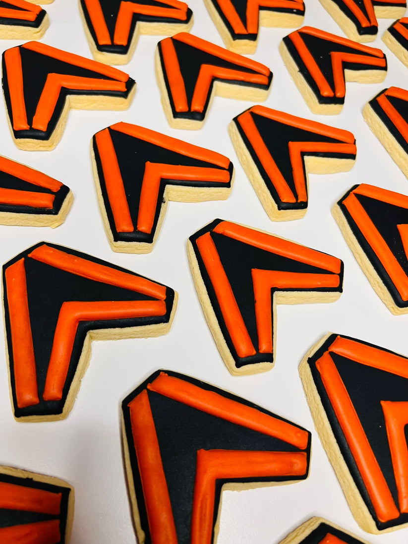 Custom Branded Cookies - Hand Iced for Corporate Events - CakeDrop