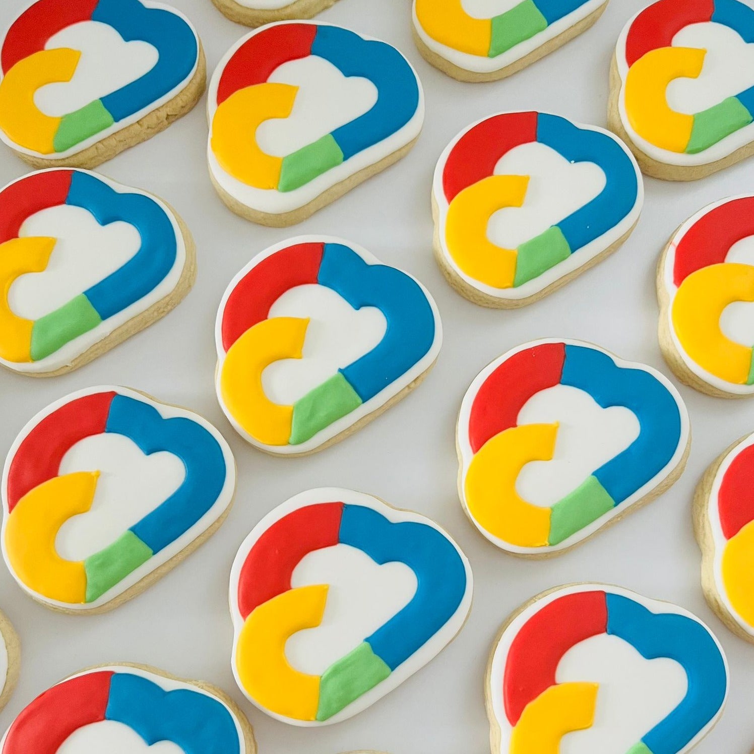 Custom Branded Cookies - Hand Iced for Corporate Events - CakeDrop