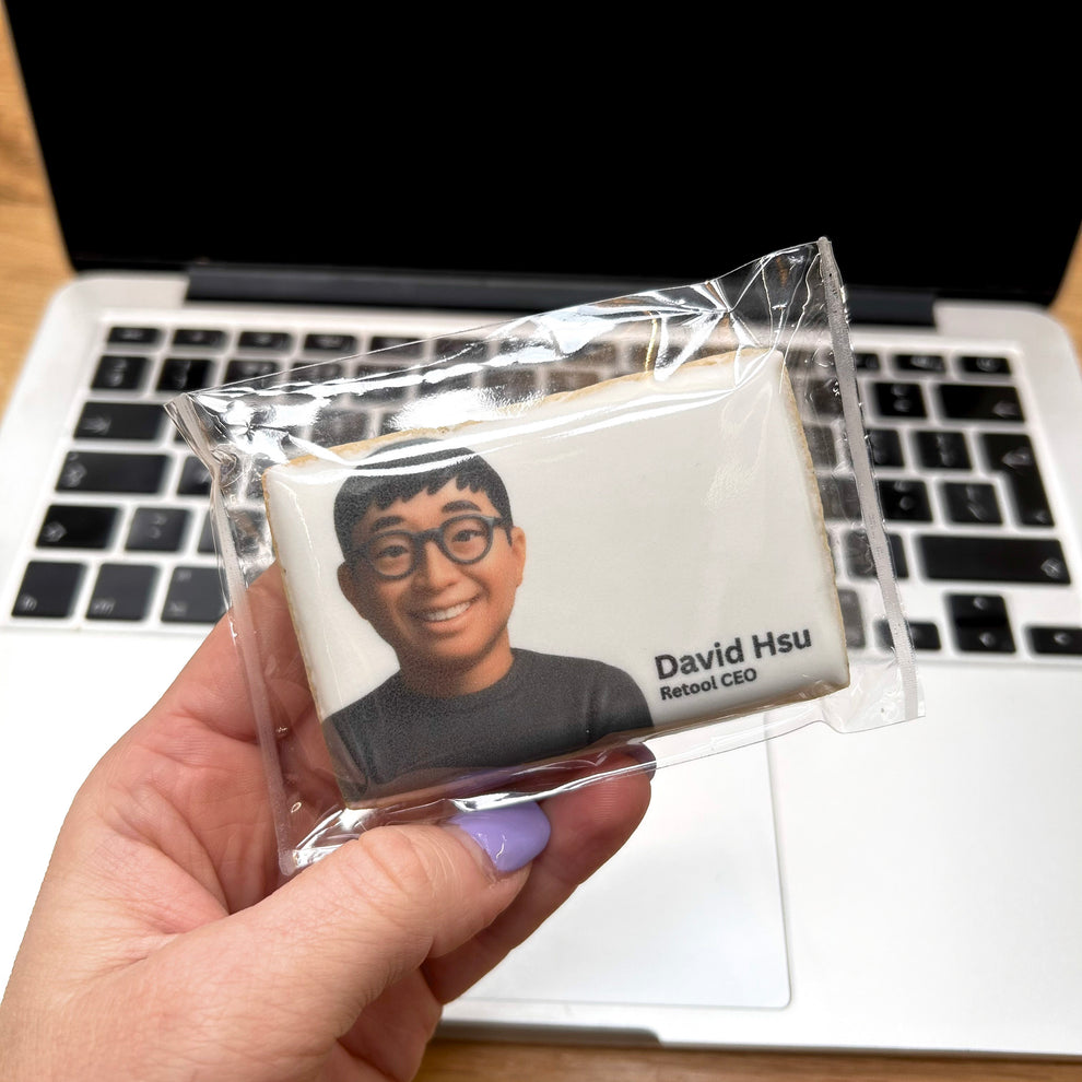 Logo Printed Biscuits - Corporate Events & Brand Activations - CakeDrop